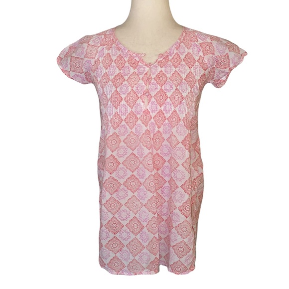 Roberta Roller Rabbit | Tops | Roberta Roller Rabbit Smocked Button ...